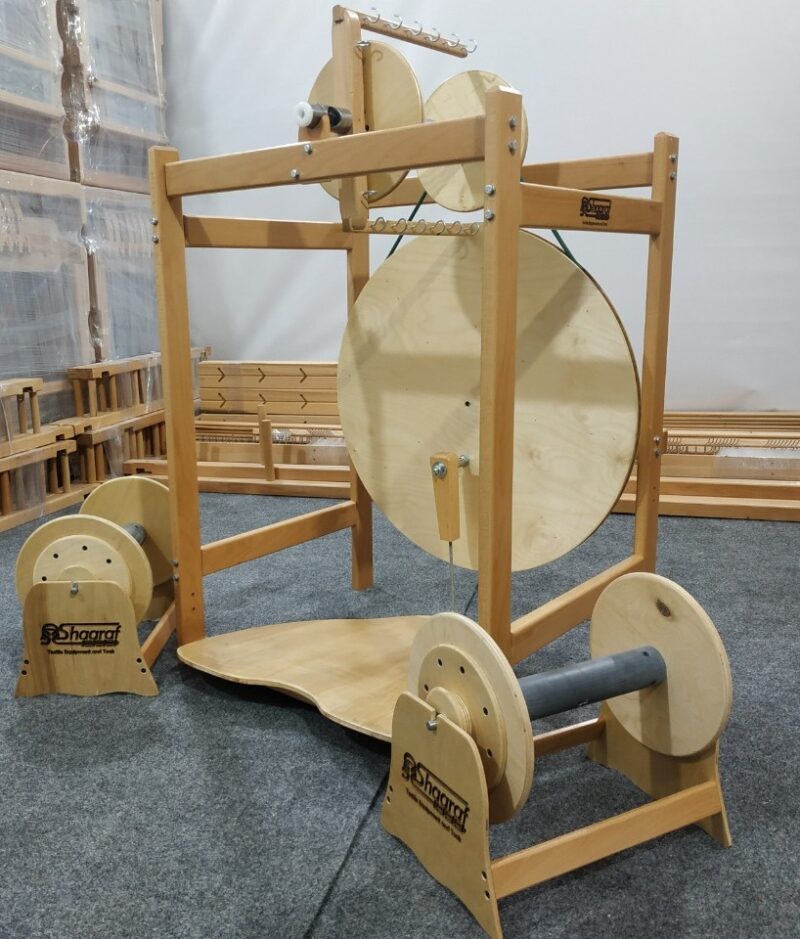 Hand Spinning Wheel | Shaaraf Textile Equipment & Tools